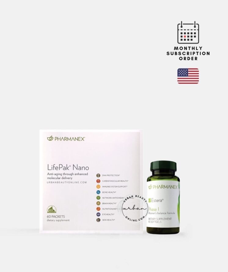 LifePak Nano / Estera Phase I Subscription Package | 2025 Urban Beauty Care