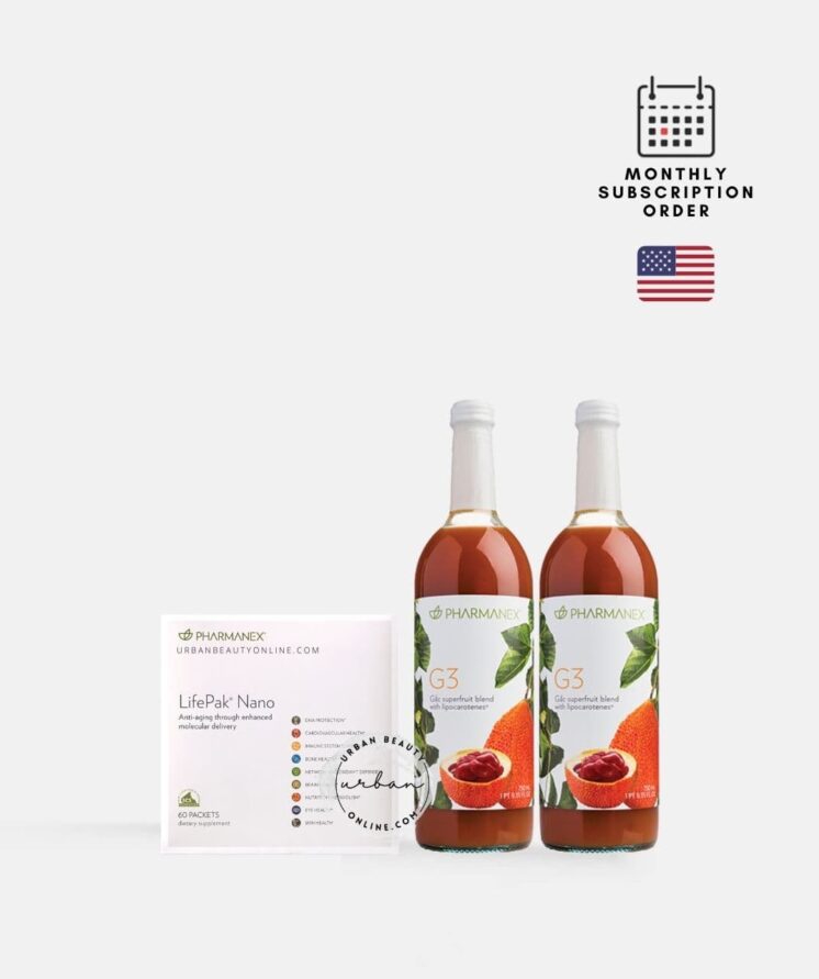 LifePak Nano/g3 2pk Subscription Package | 2025 Urban Beauty Care