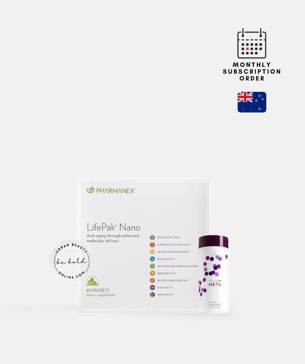 ageLOC Meta and LifePak Nano (New Zealand) | 2022 Urban Beauty Care